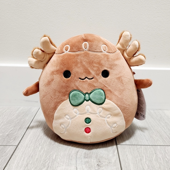 Squishmallows | Toys | Squishmallows Den The Gingerbread Axolotl 8 ...